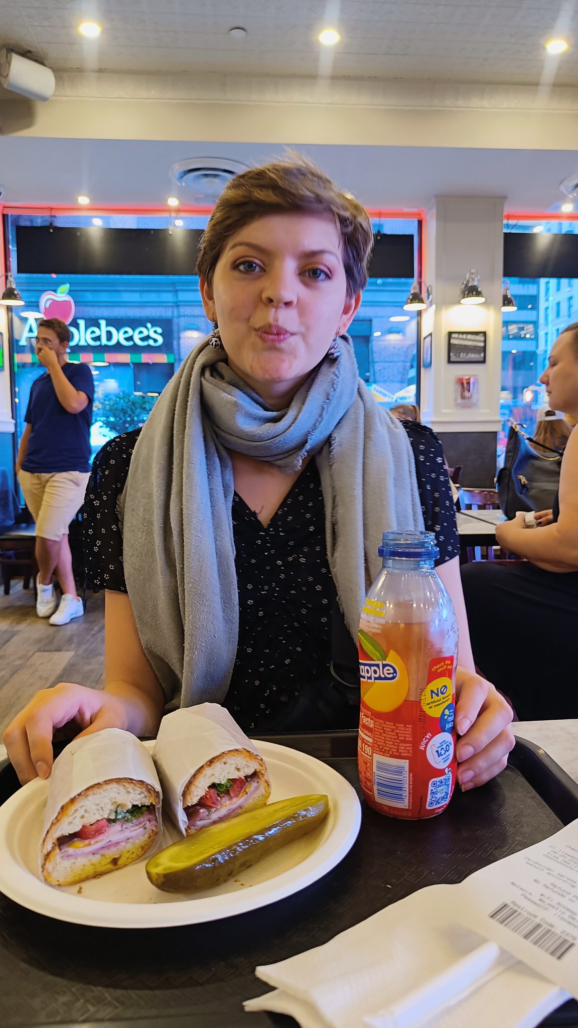 We watched Wicked in Broadway! 💚 - Cecy Esparza